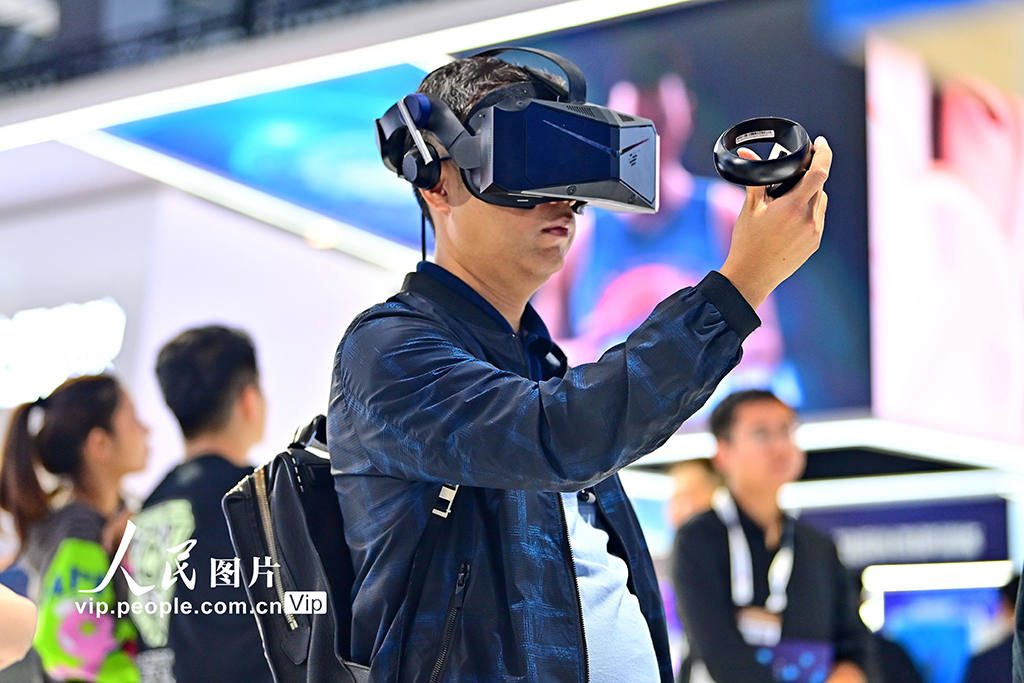江西南昌：2023世界VR产业大会举行--图片频道--人民网